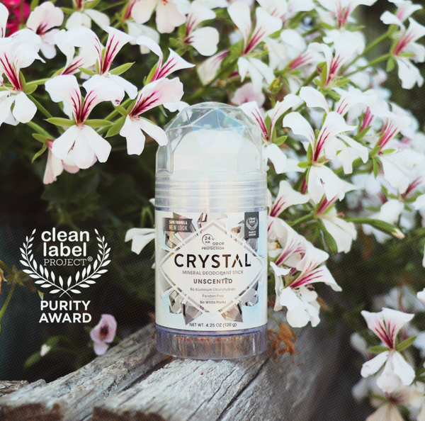 TrendHunterCrystal Offers Unscented Mineral Deodorant Sticks – CRYSTAL ...