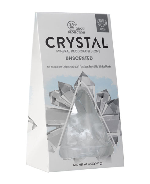 Crystal Deodorant | Original Unscented w/ Dish | Natural Deodorant ...